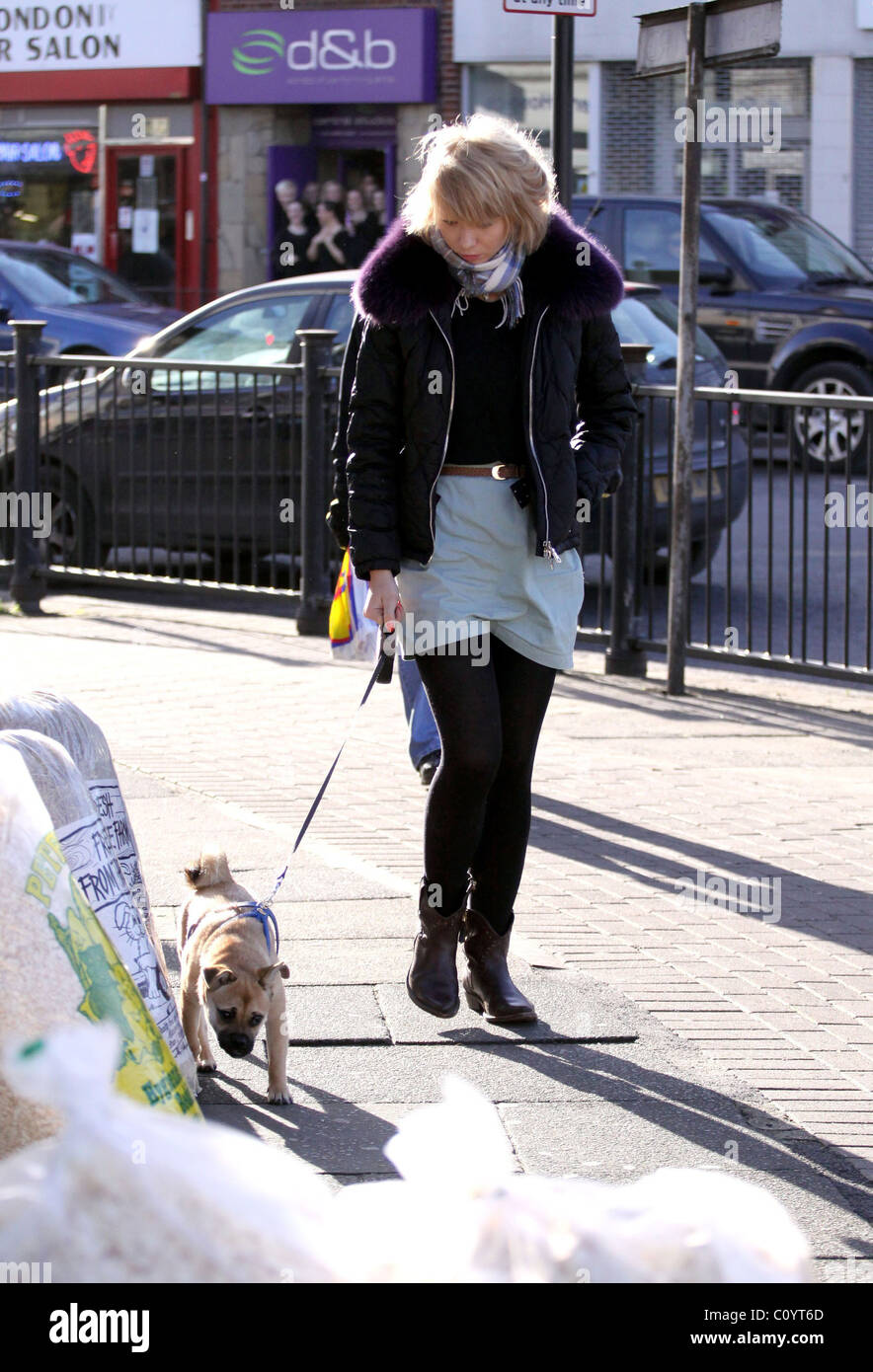 Ekaterina Ivanova takes her dog to visit a pet shop with Ronnie. Ronnie ...