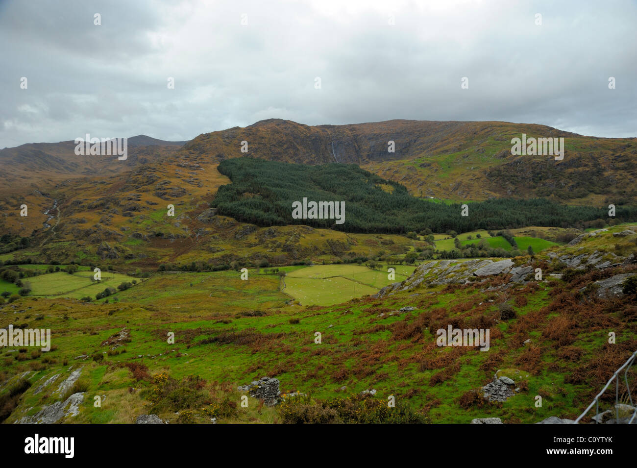 The Borlin Valley in West Cork Stock Photo - Alamy