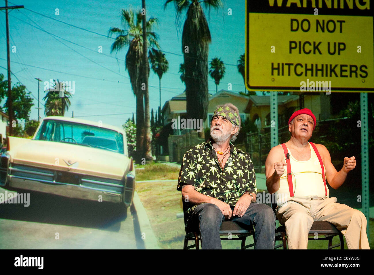 70s icons Cheech & Chong open the 4th Annual South Beach Comedy ...