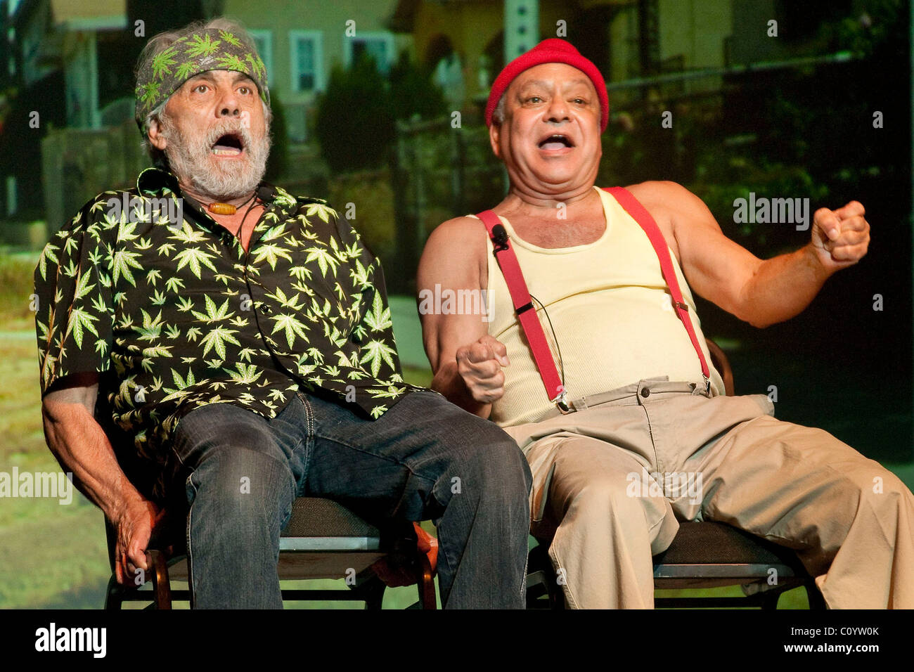 70s icons Cheech & Chong open the 4th Annual South Beach Comedy ...