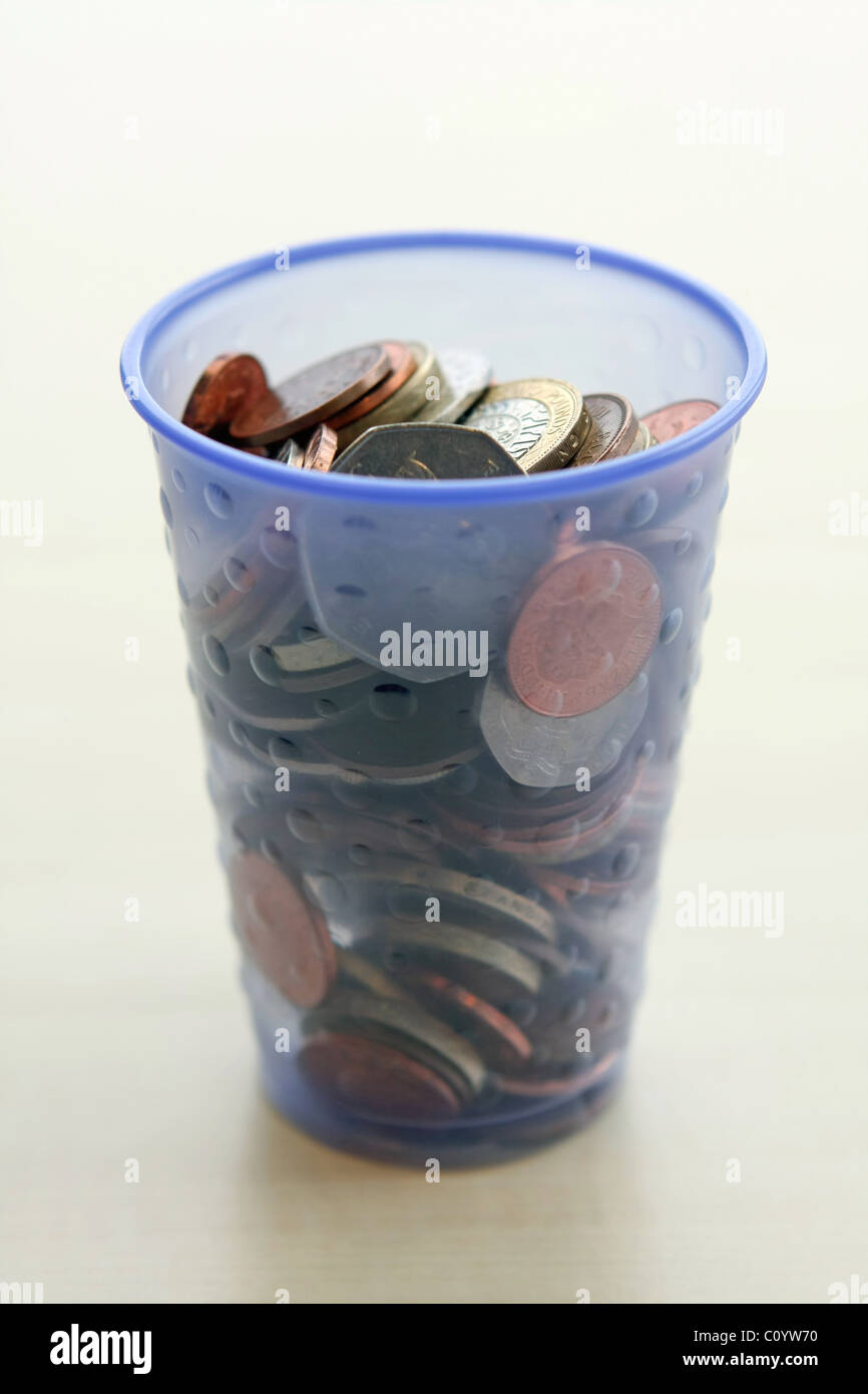 Deposit cup hi-res stock photography and images - Alamy