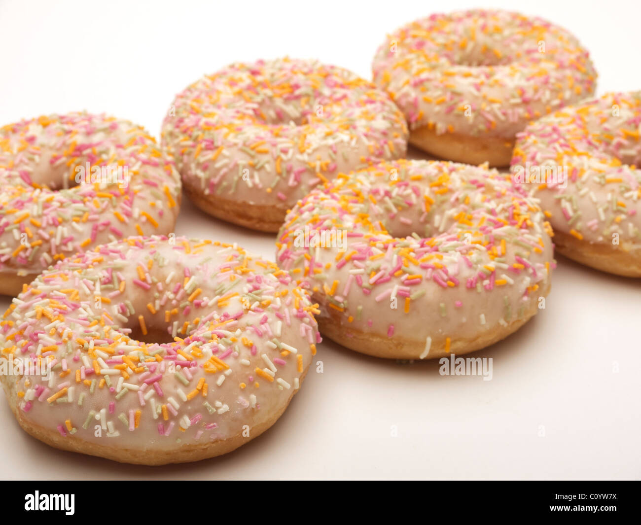 Iced ring donut on hi-res stock photography and images - Alamy