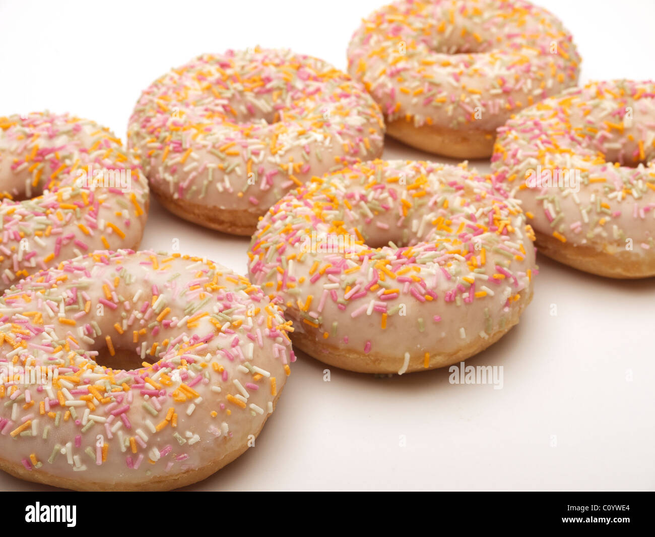 Iced ring donut on hi-res stock photography and images - Alamy