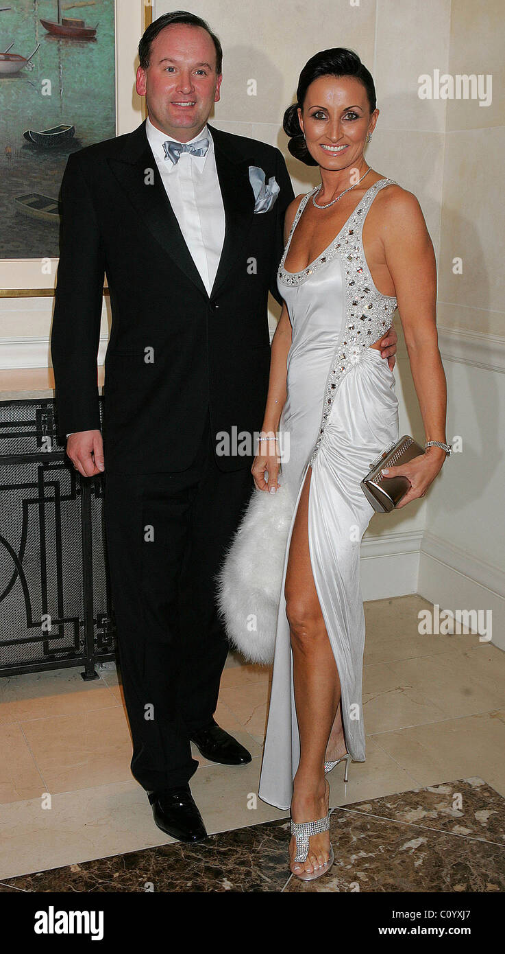 Irish property tycoon Patrick Rocca with his wife Annette Rocca ...