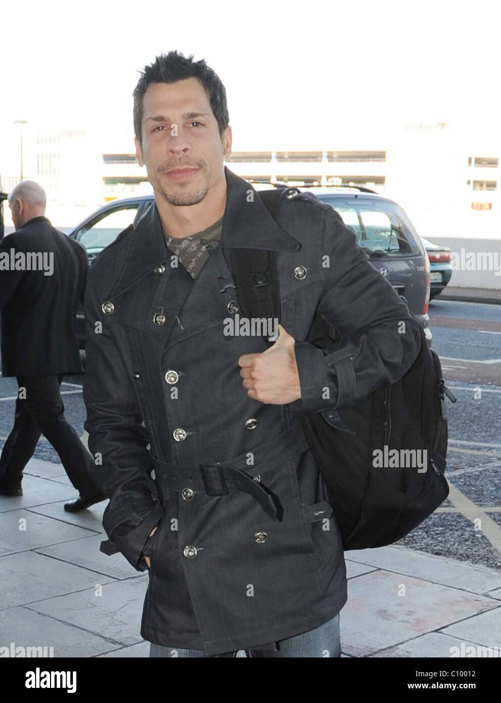 Danny Wood of New Kids on the Block arriving at Dublin airport Dublin ...