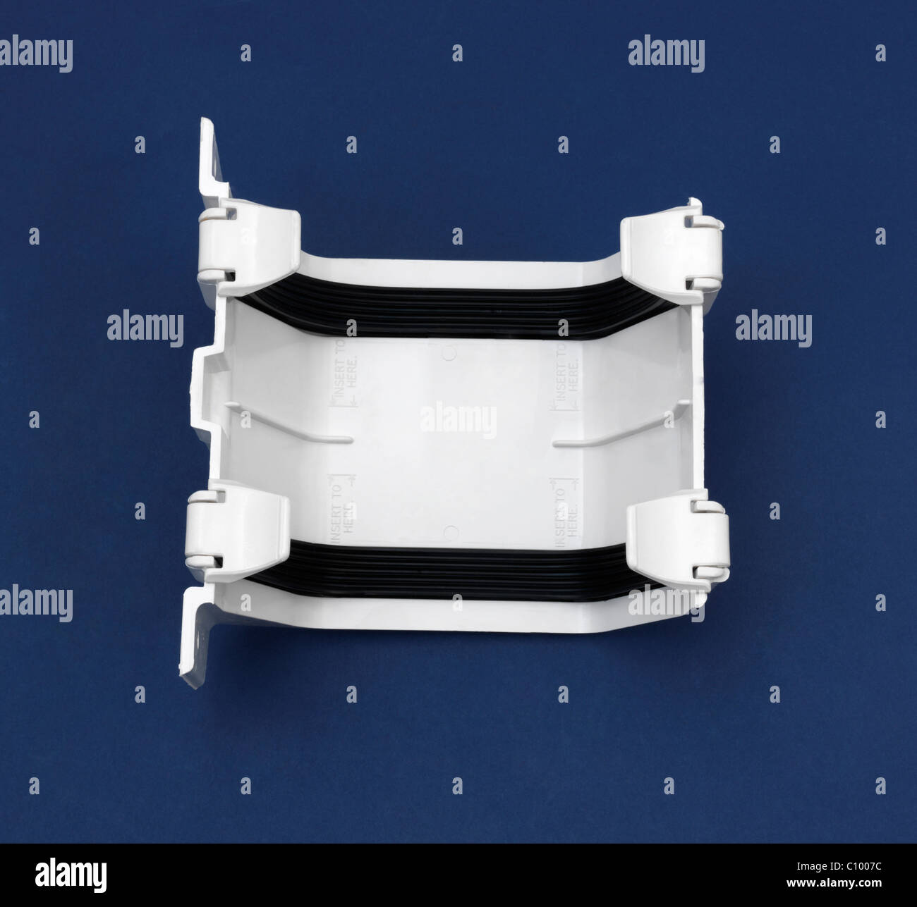 Squareline Gutter Jointing Bracket Stock Photo - Alamy