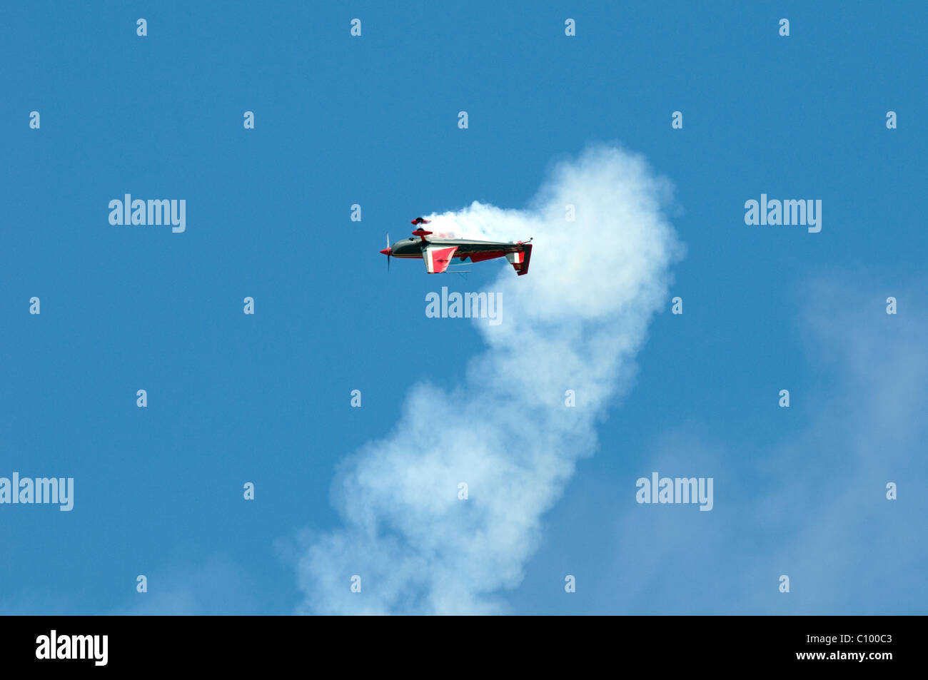 Flying Display by Royal Jordanian Falcons using Walter Extra EA300L ...