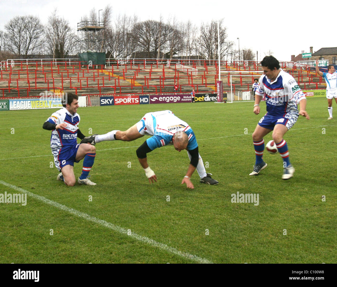 Kelvin Fletcher Charity football and rugby match in aid of Adam Watene ...
