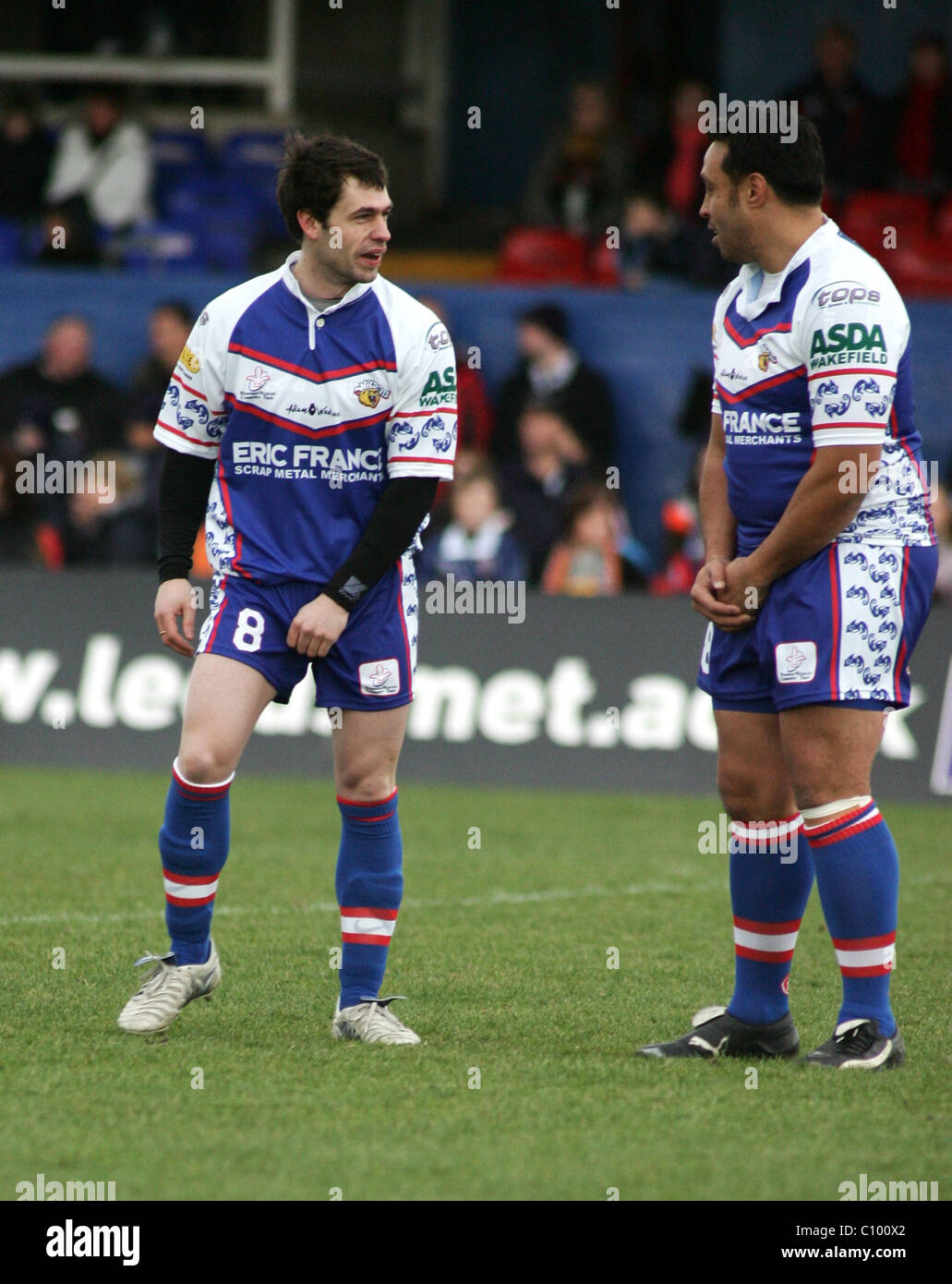 Kelvin Fletcher Charity football and rugby match in aid of Adam Watene ...