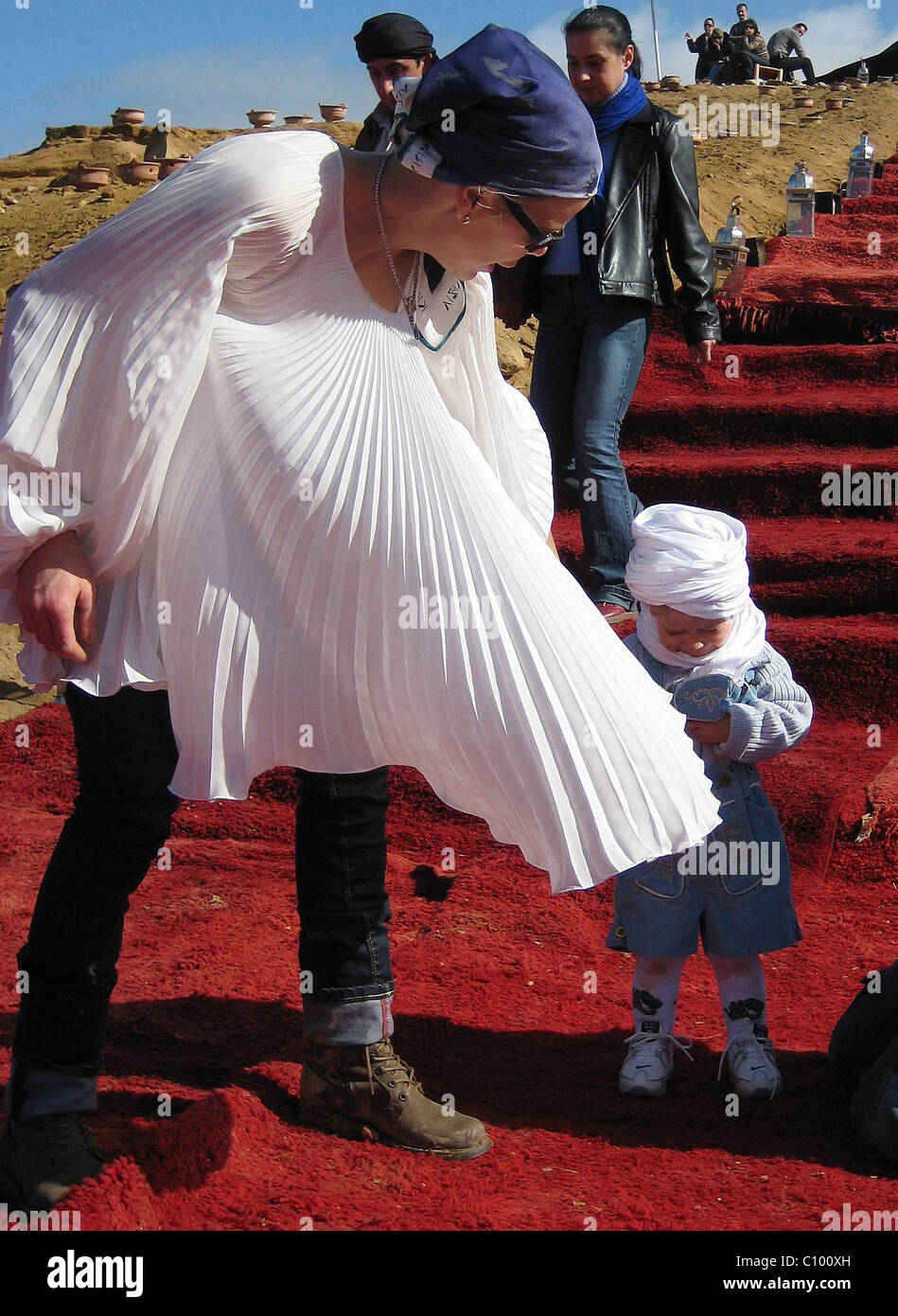 Princess Kalina with her son Simeon The Bulgarian royal family attend ...
