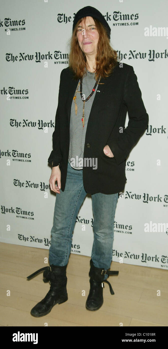 Patti Smith The New York Times Arts & Leisure Weekend - Day 3 held at ...