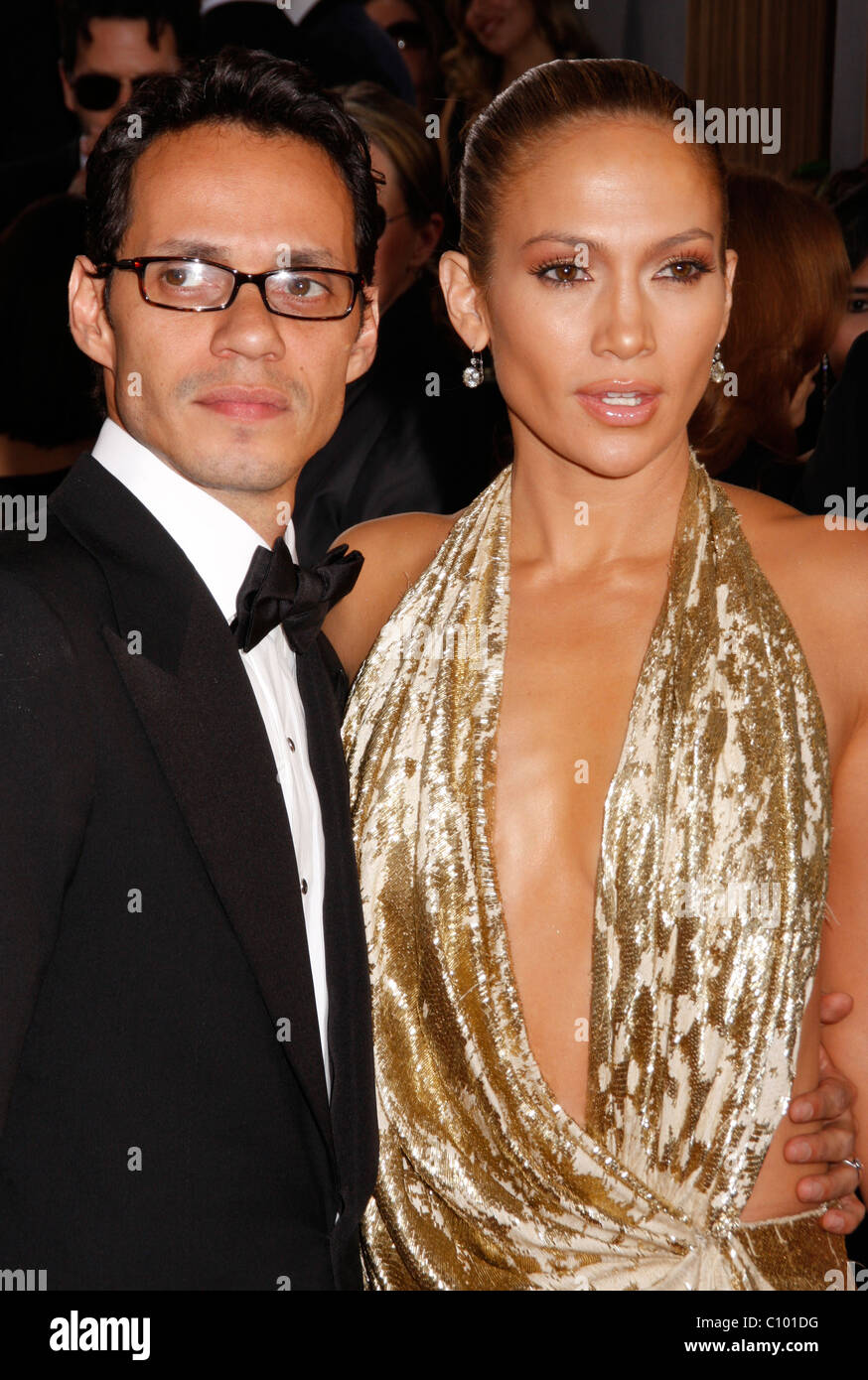 Jennifer lopez marc anthony red carpet hi-res stock photography and ...