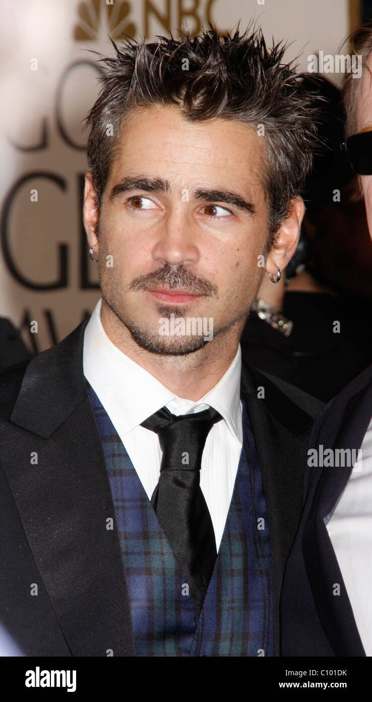 Colin Farrell 66th Annual Golden Globe awards - Red Carpet Los Angeles ...