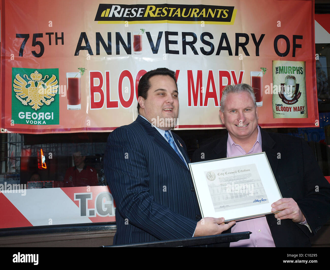 Councilman Anthony Cuomo and Steven Murphy 75th Anniversary Celebration ...