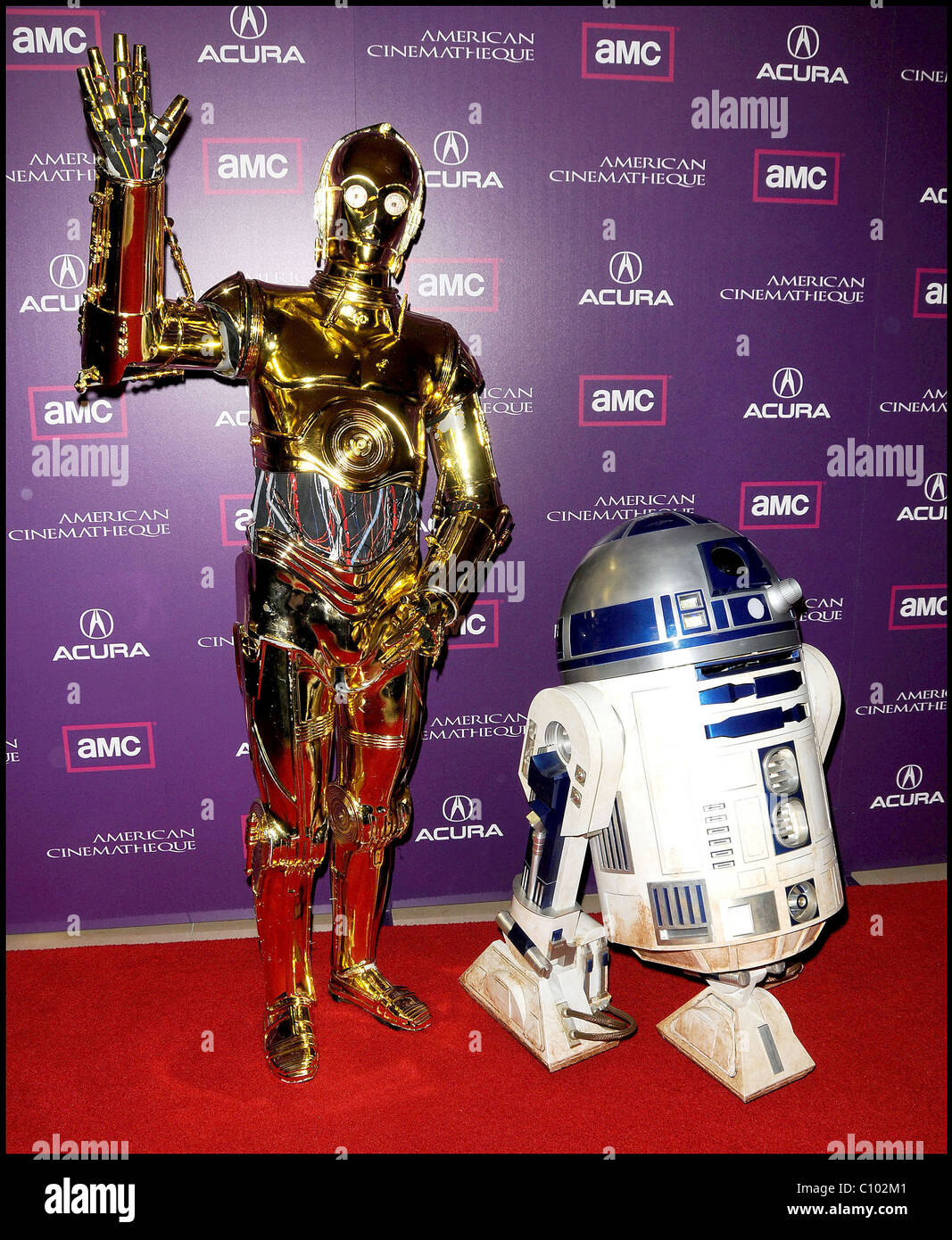 R2D2 and C3PO 23rd Annual American Cinematheque Honors Samuel L Jackson ...
