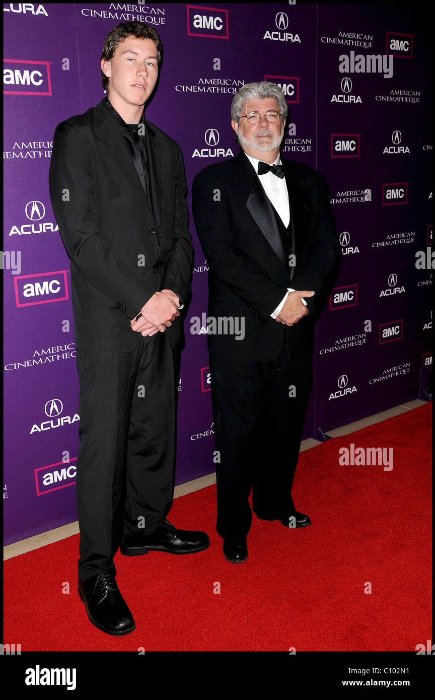 Jett Lucas and George Lucas 23rd Annual American Cinematheque Honors ...
