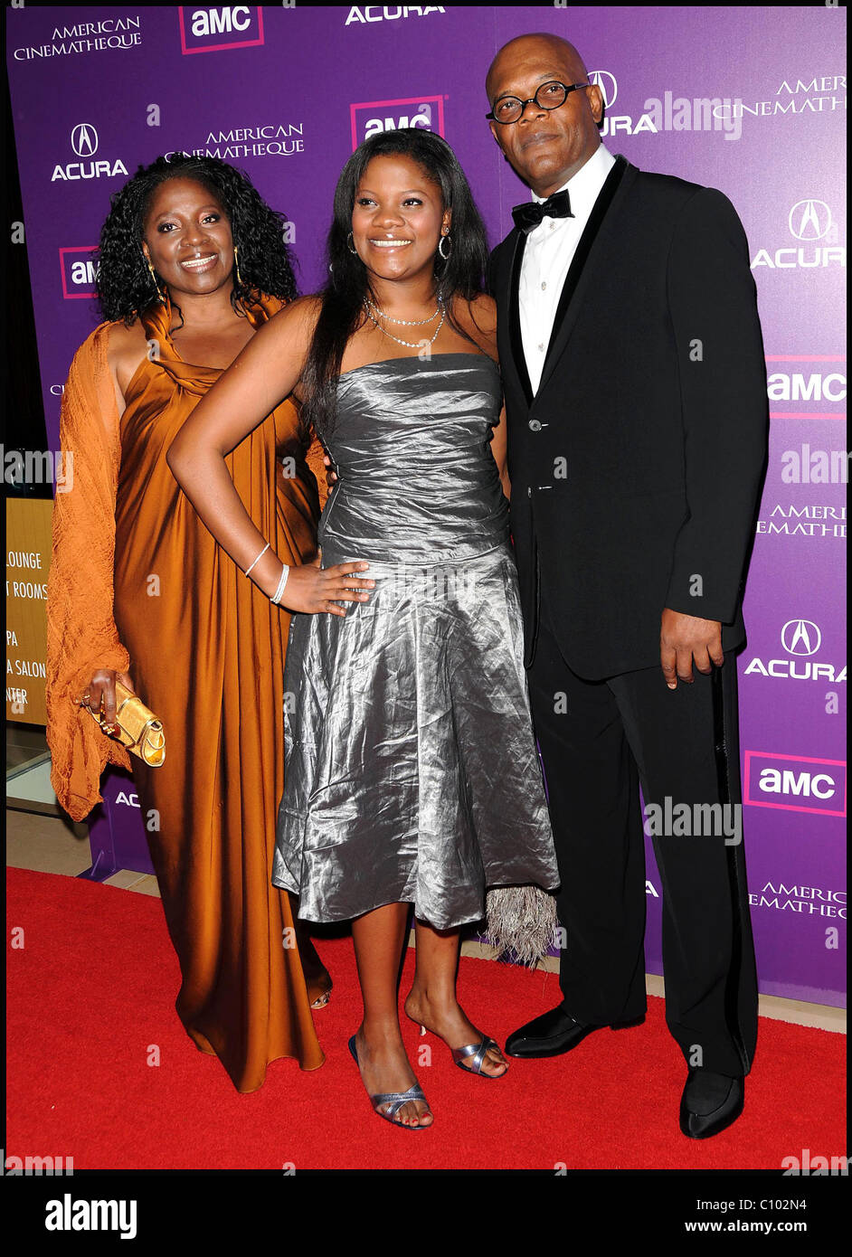 LaTanya Richardson, Zoe Jackson and Samuel L Jackson 23rd Annual ...