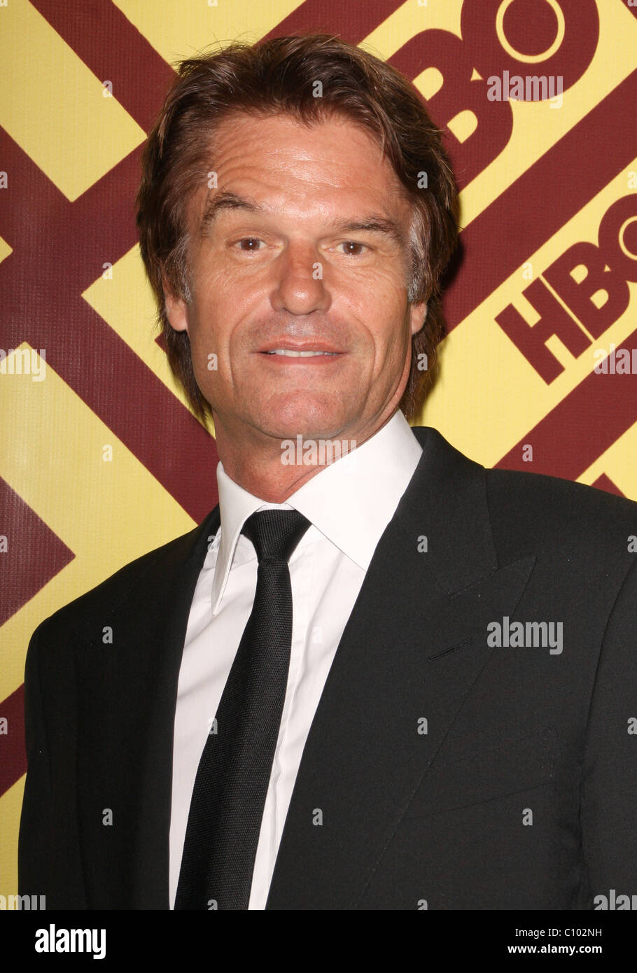Harry Hamlin arriving at the HBO Post Golden Globe Party at Circa 55 ...