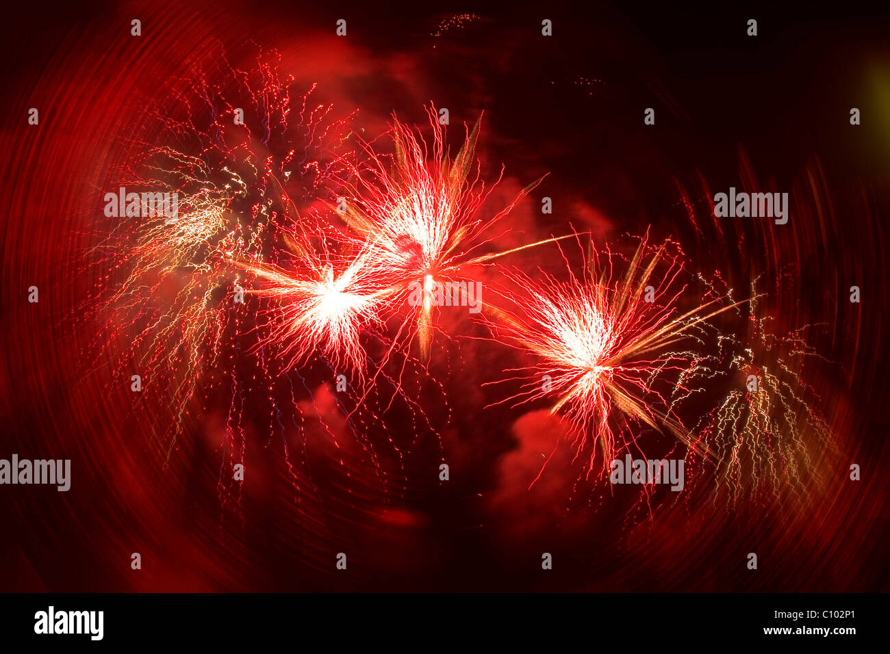 American fireworks display hi-res stock photography and images - Alamy