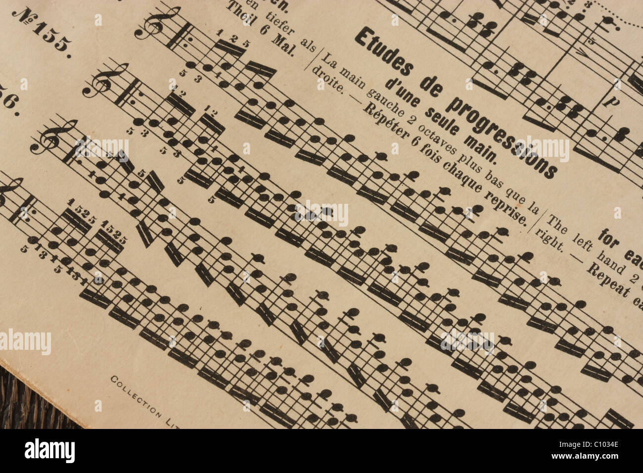 piano study music Stock Photo - Alamy