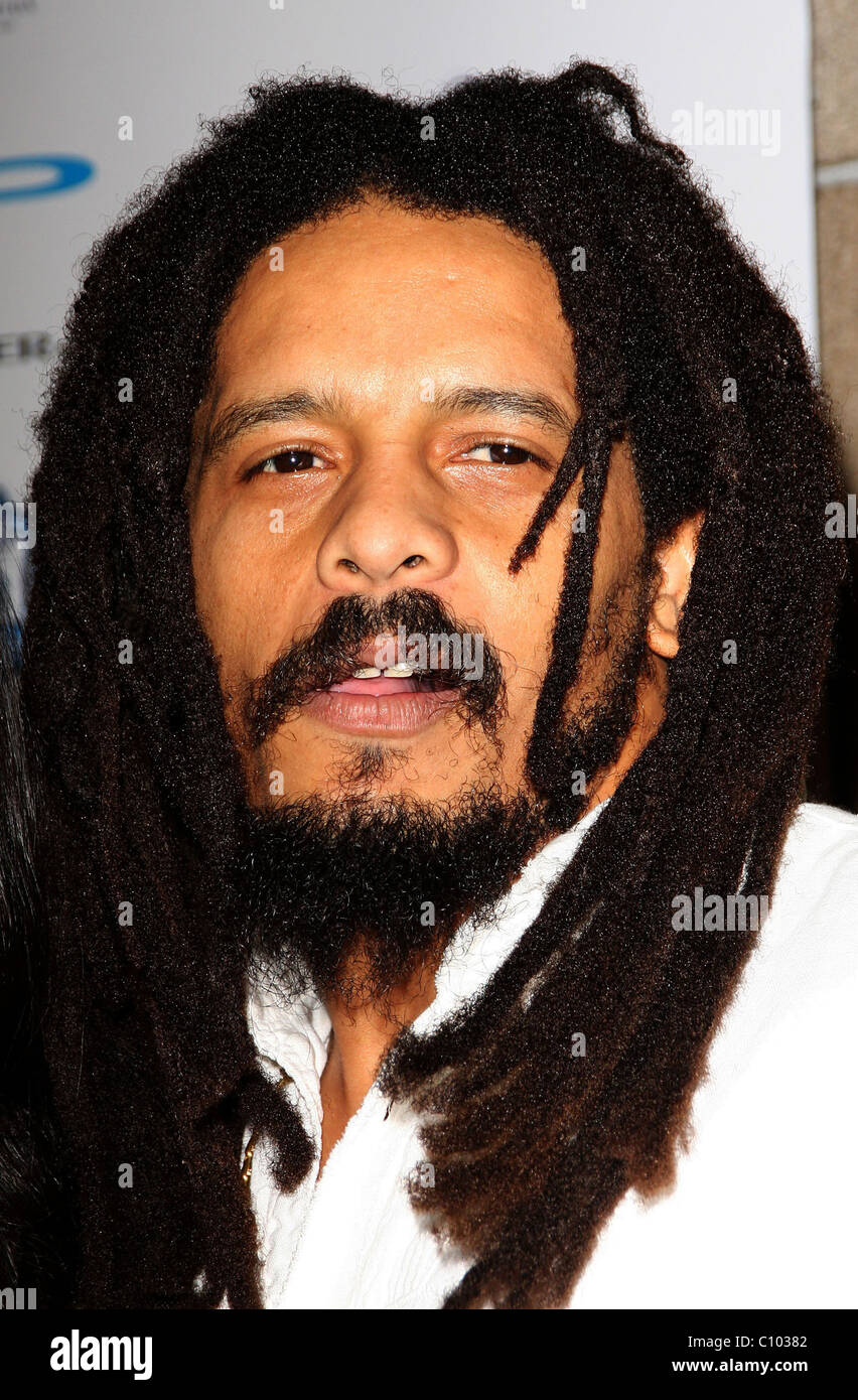 Rohan Marley The 'Lights on Bowl' benefit held at Lucky Strike Lanes ...