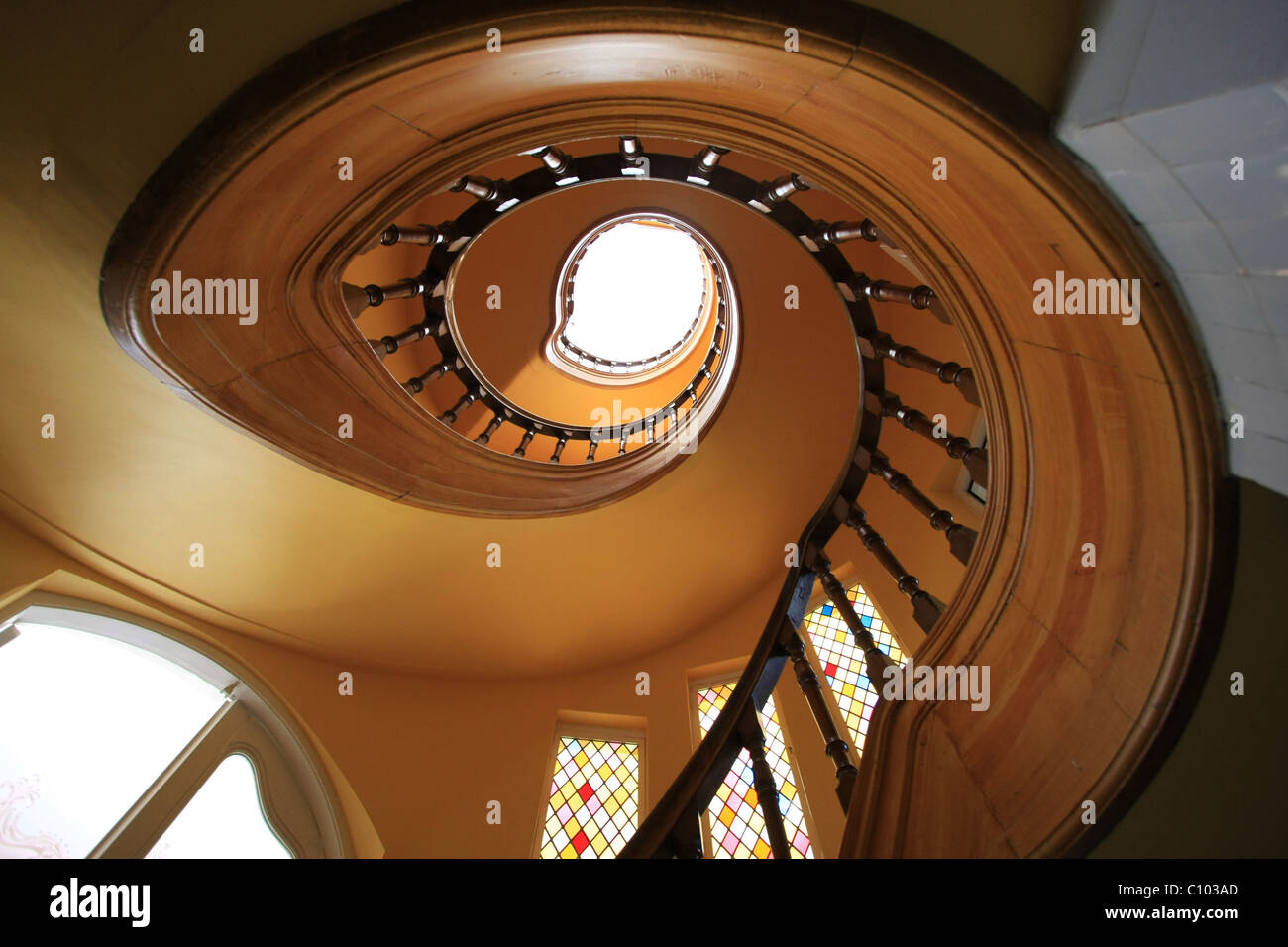 stairs in monumental building Stock Photo - Alamy