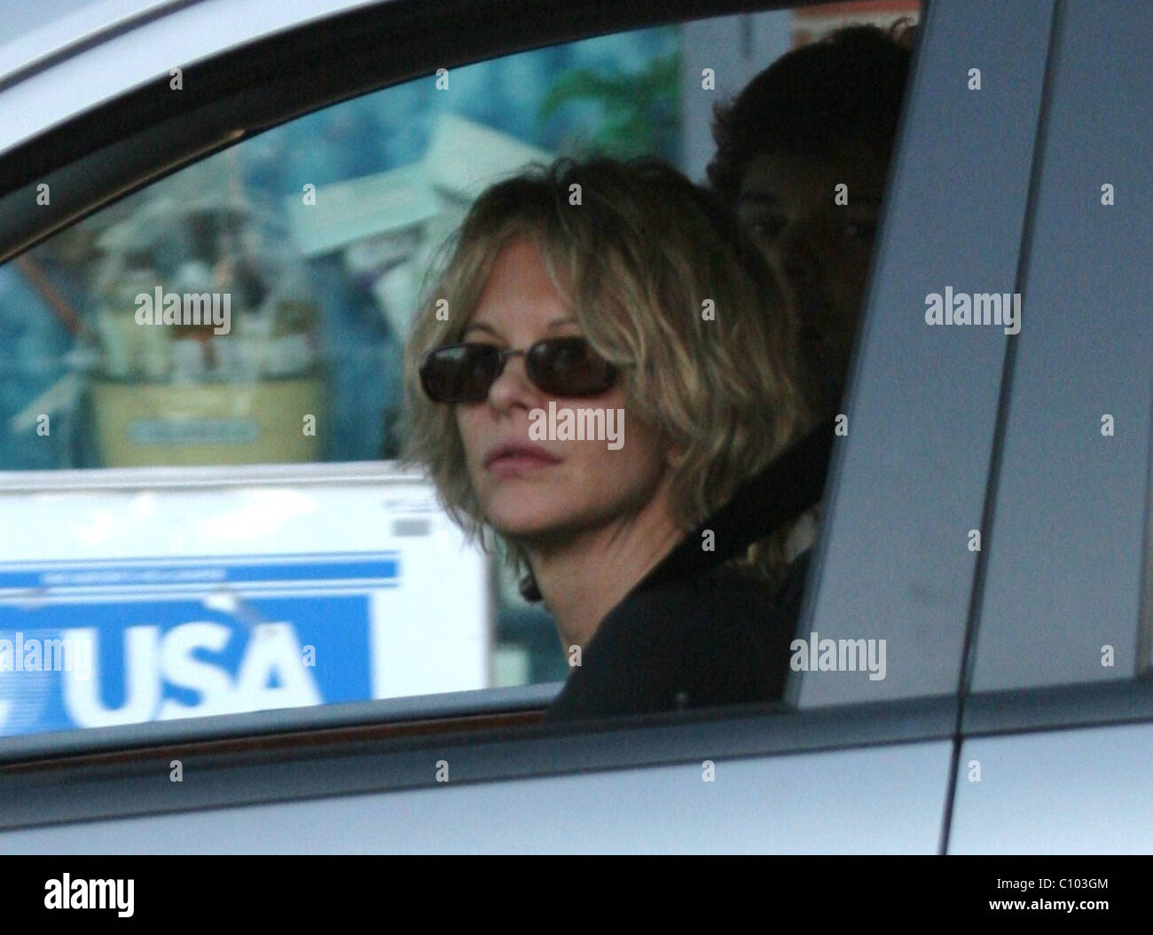 Meg Ryan out and about driving her car Santa Monica, California - 12.01 ...