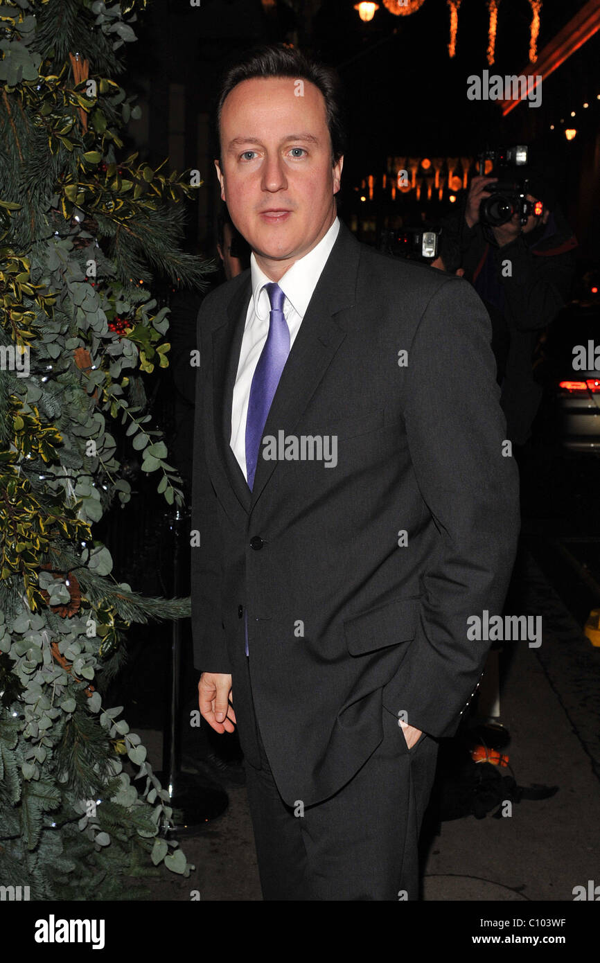 David Cameron The Spectator and GQ 200th Anniversary Party held at Sir ...