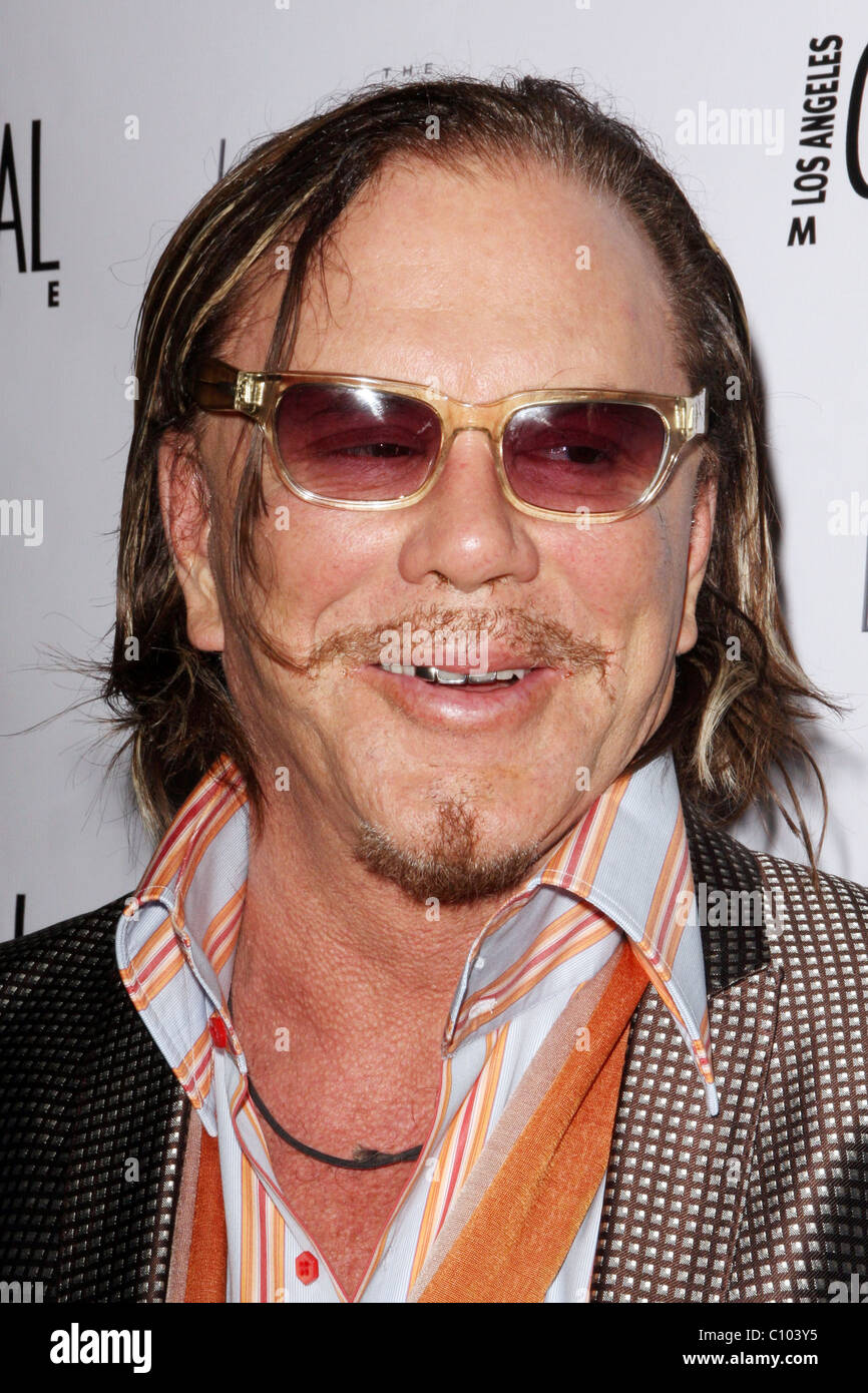 Mickey Rourke Los Angeles Confidential Magazine introduces the Mickey ...