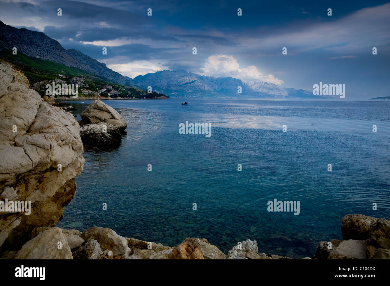 Adriatic coast landscape hi-res stock photography and images - Alamy
