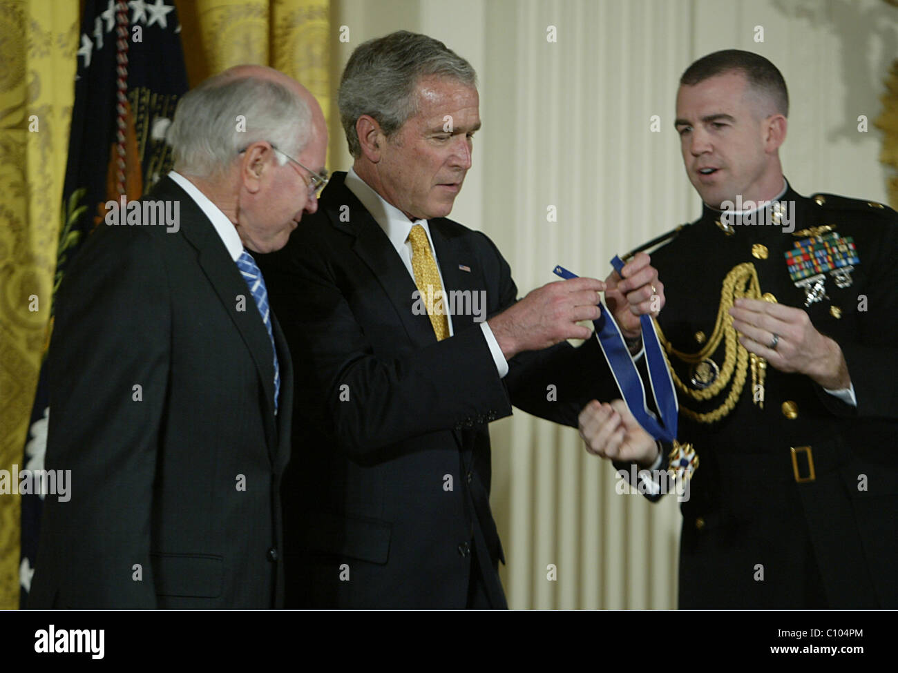 John howard george bush hi-res stock photography and images - Alamy