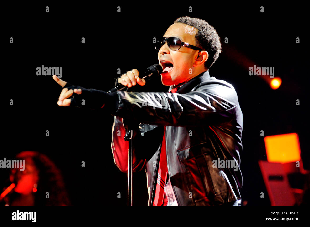 John Legend performing live at Gibson Amphitheatre at Universal ...