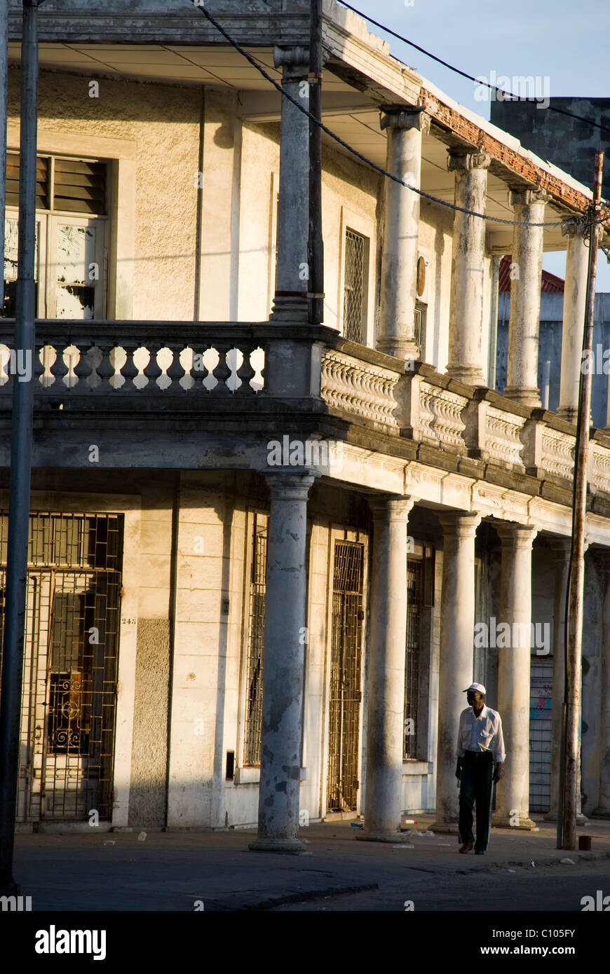 mozambique, beira, street scene with colonial buildings Stock Photo - Alamy