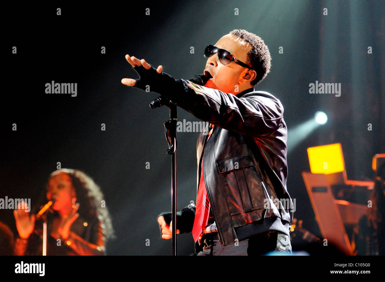 John Legend performing live at Gibson Amphitheatre at Universal ...