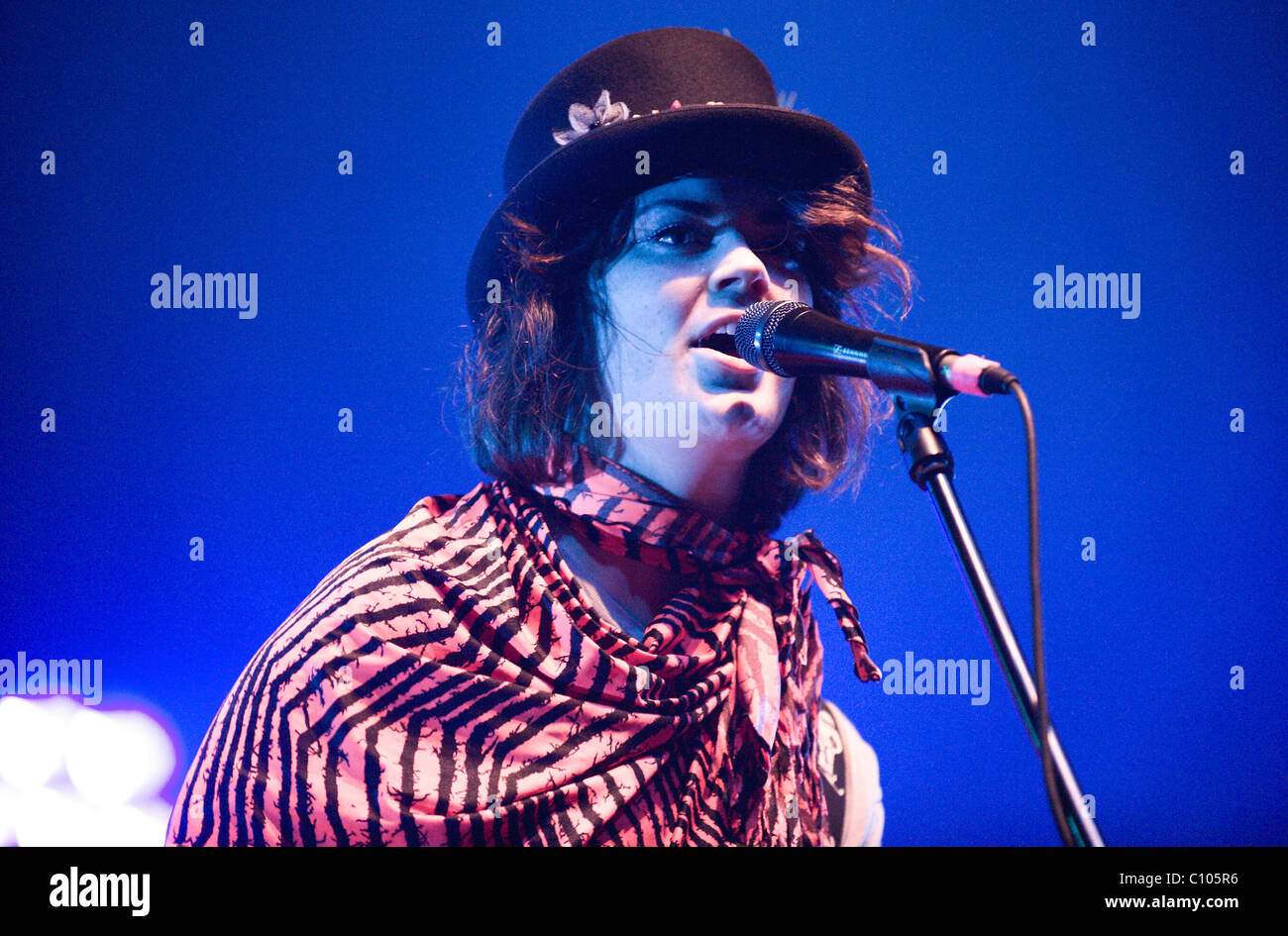 Ida Maria performing live as part of the XFM Winter Wonderland at ...