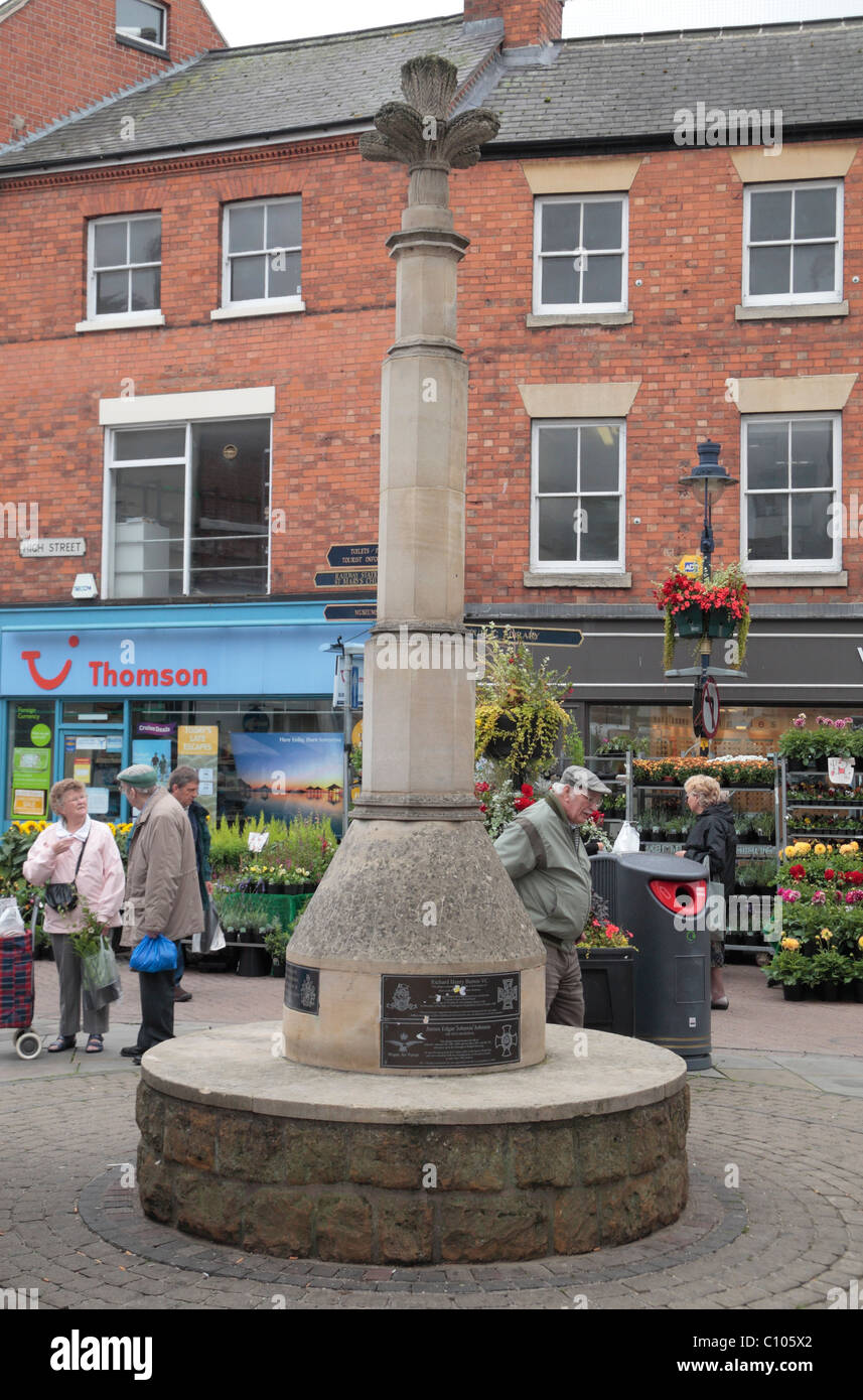 The new Corn Cross on the site of the original medieval Market Cross in ...