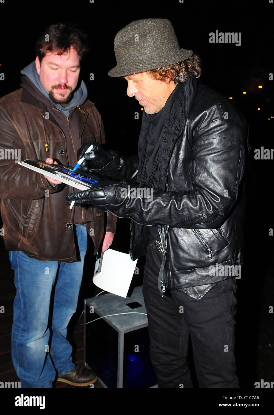 Diesel founder Renzo Rosso signing autographs Launch of new Diesel ...