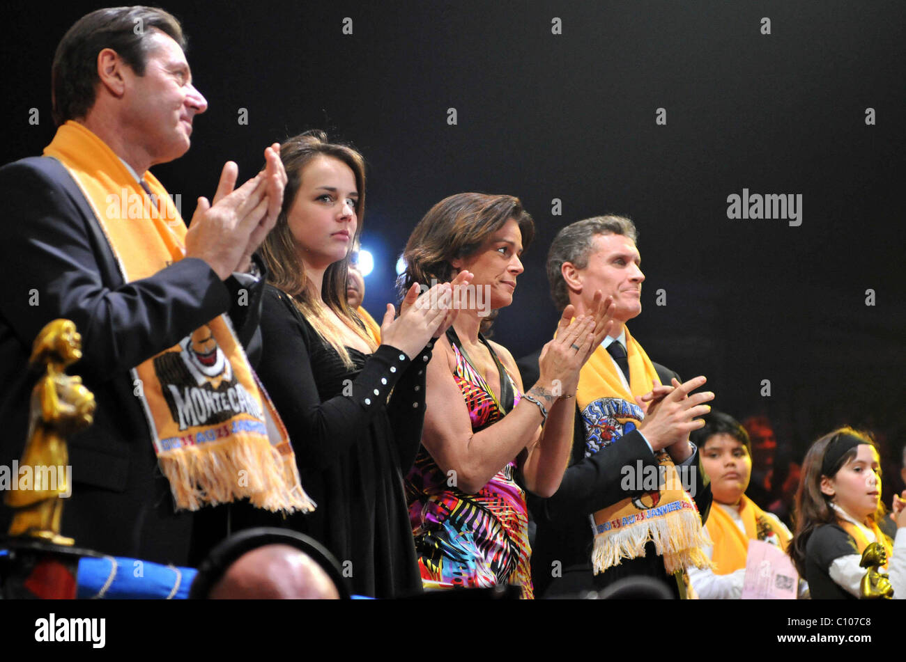Christian Estrosi, Pauline Ducruet, Princess Stephanie of Monaco and ...