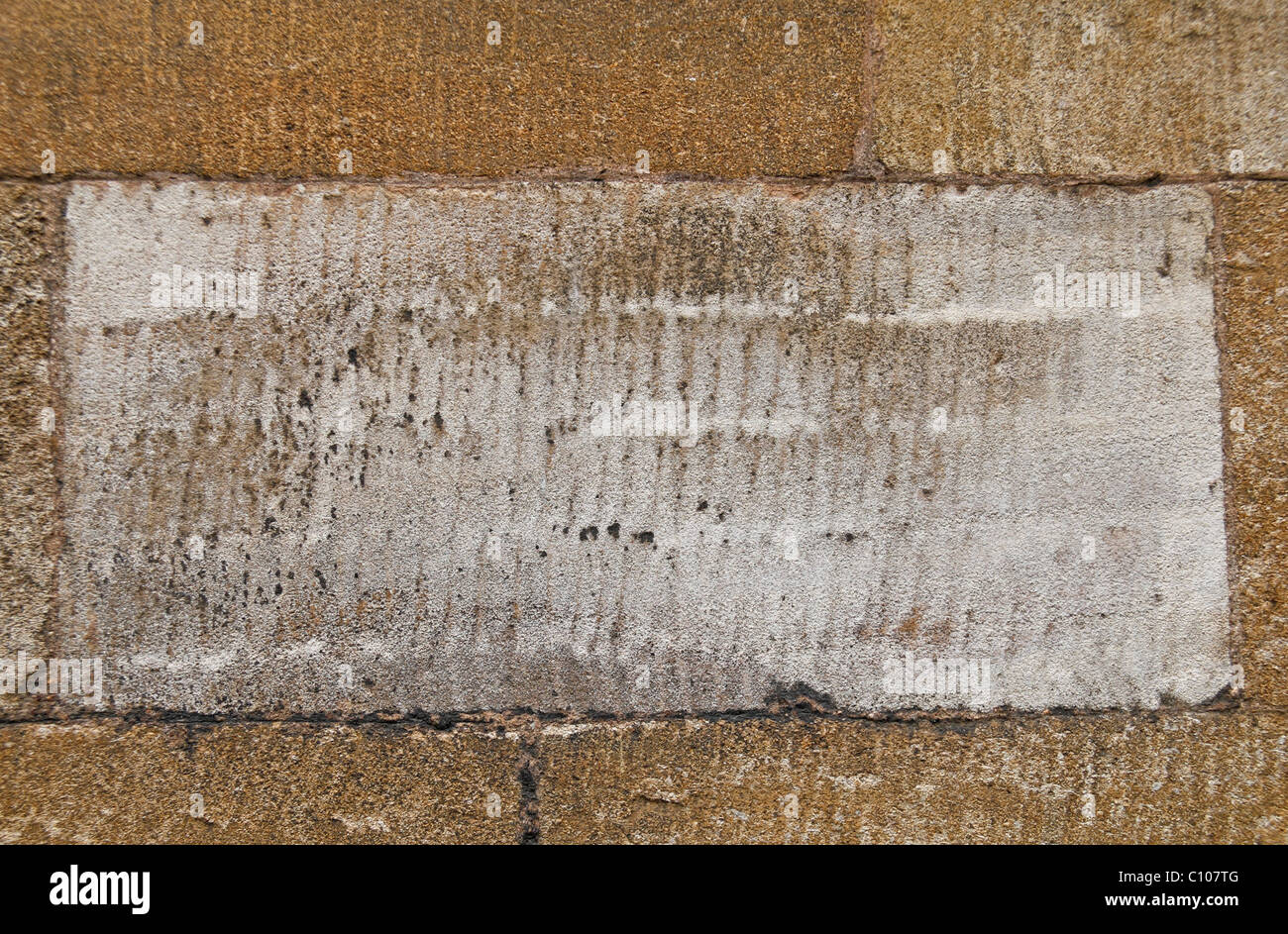 Close up of the original tool markings on a large stone, part of Saint ...