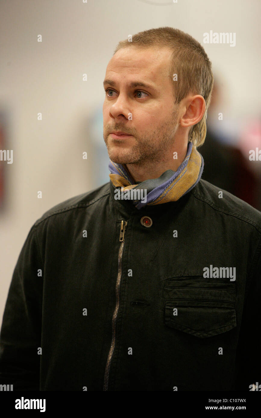 Dominic Monaghan arriving at Salt Lake City airport for the 2009 ...