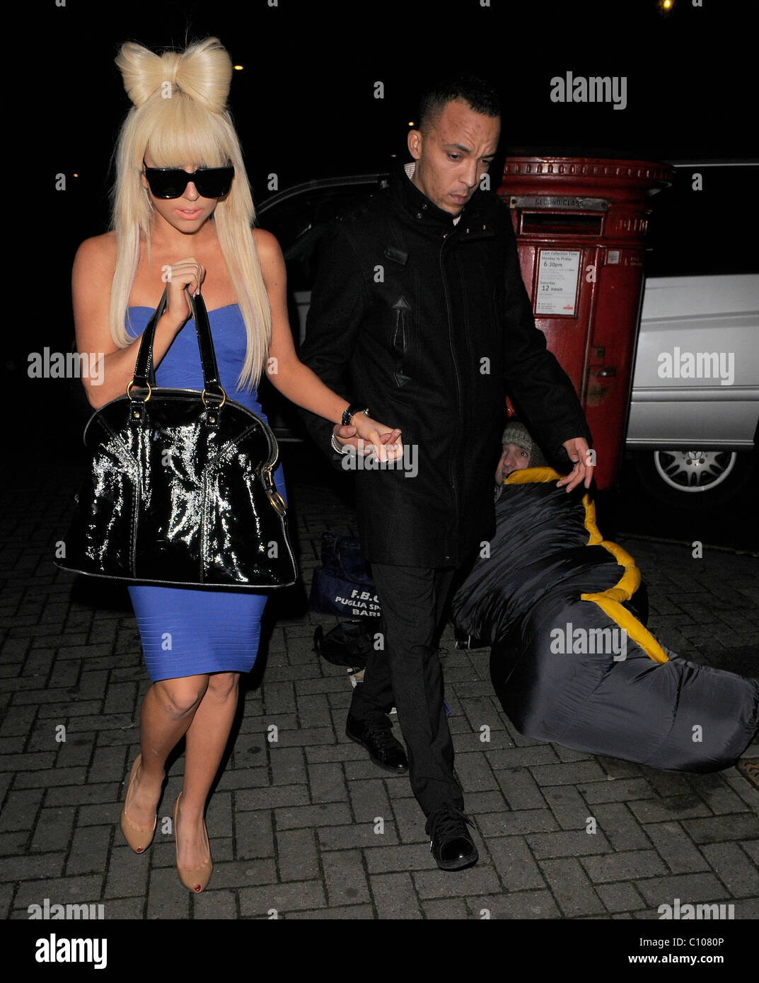 Joanne Stefani Germanotta aka Lady GaGa arrives at Nobu Park Lane for ...
