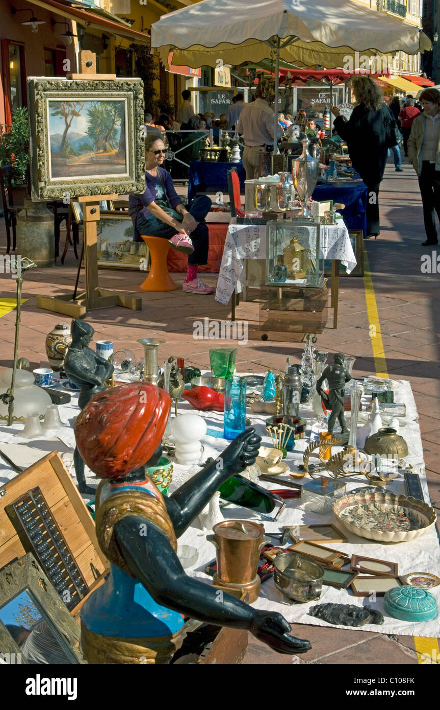 Brocante Saleya High Resolution Stock Photography and Images - Alamy