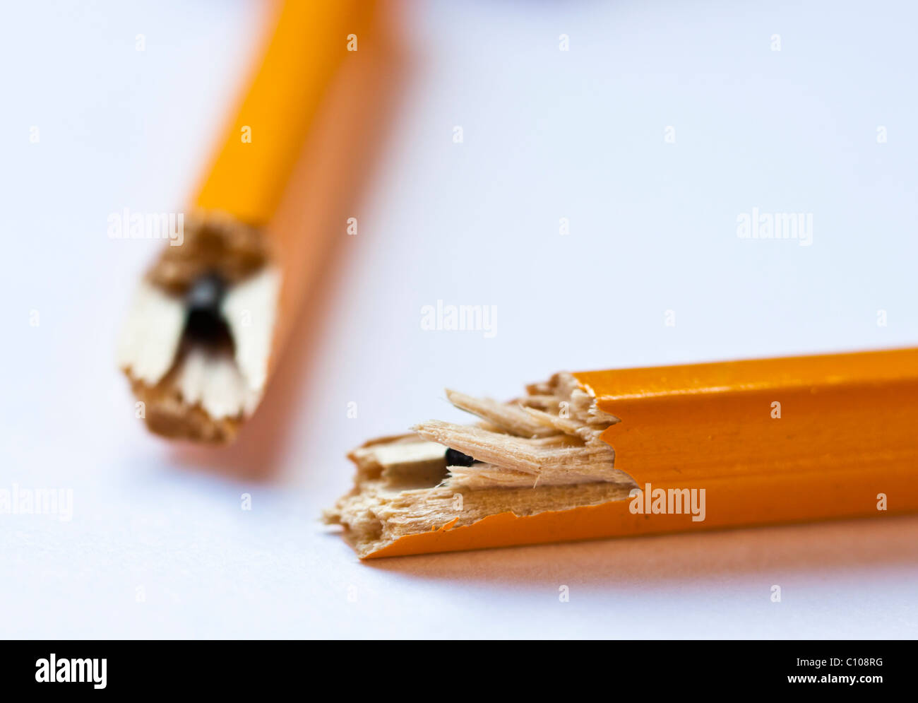 Broken pencils hi-res stock photography and images - Alamy
