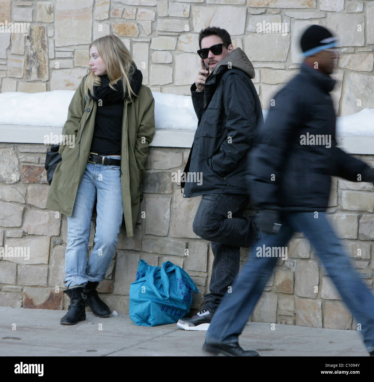Adam Goldstein AKA DJ AM out and about at the 2009 Sundance Film ...