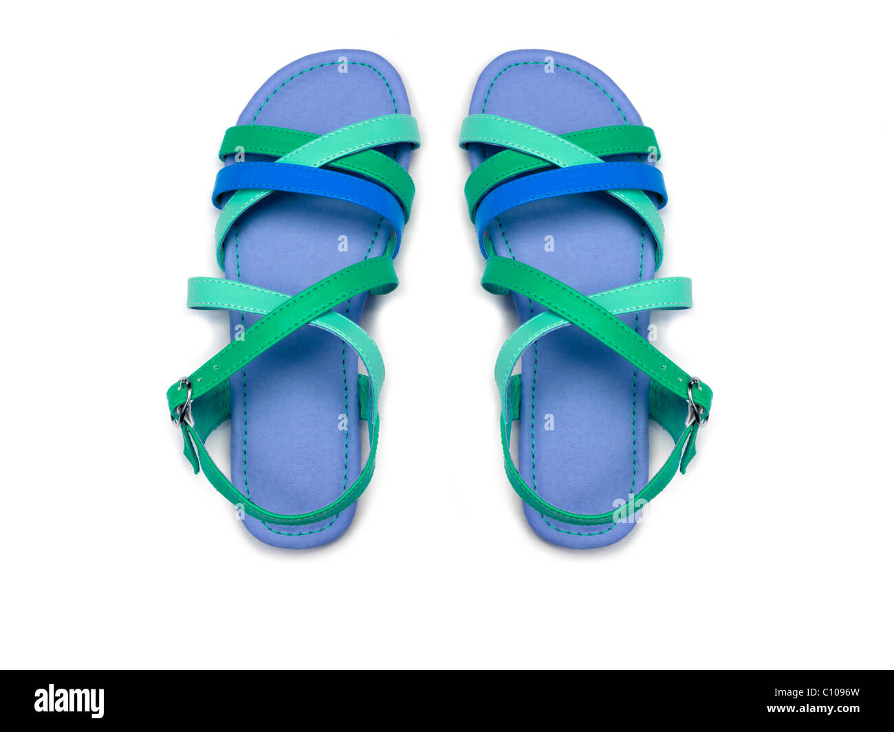 Shoes green sandals hi-res stock photography and images - Alamy