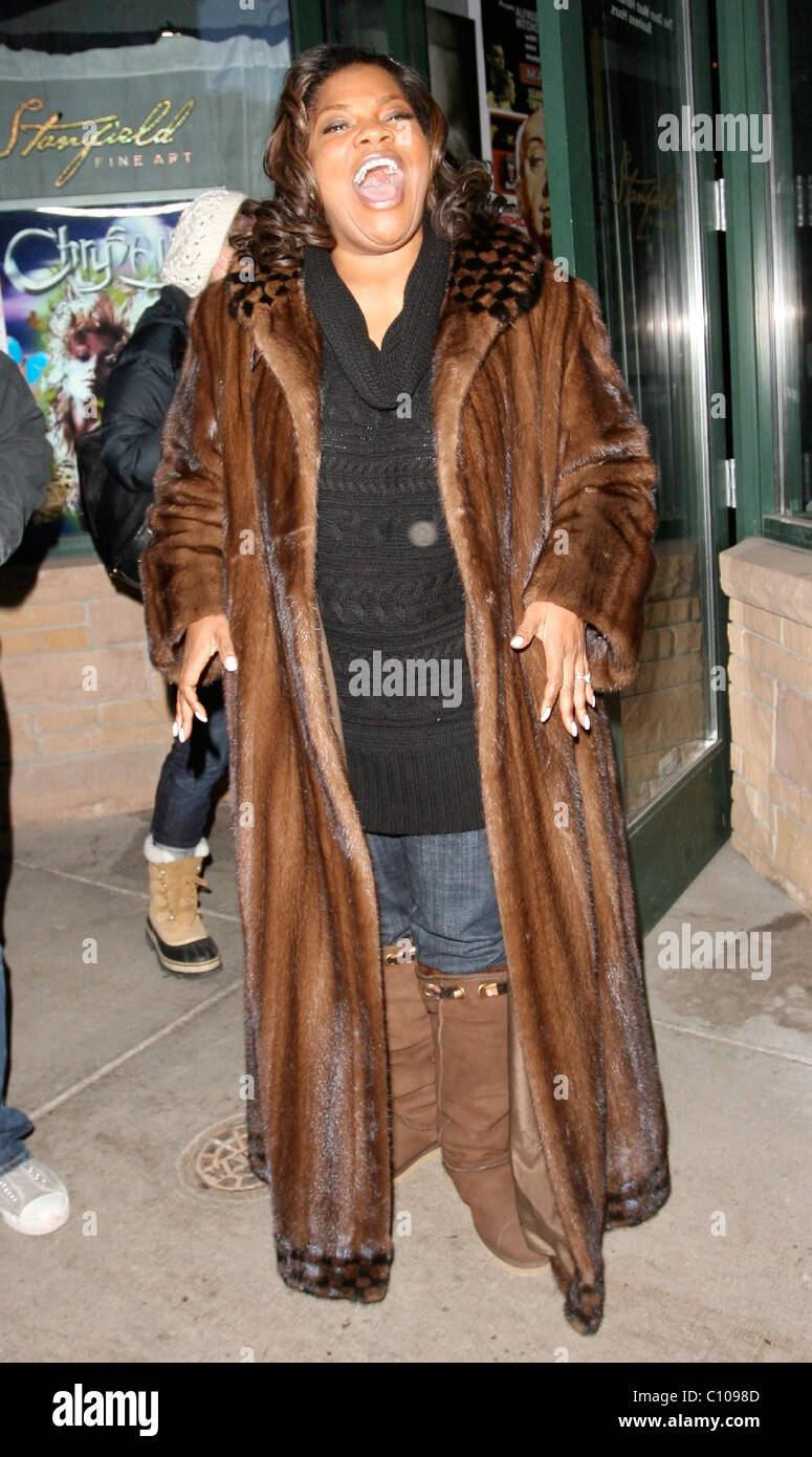 Mo'Nique out and about at the 2009 Sundance Film Festival, Day 3 Park ...