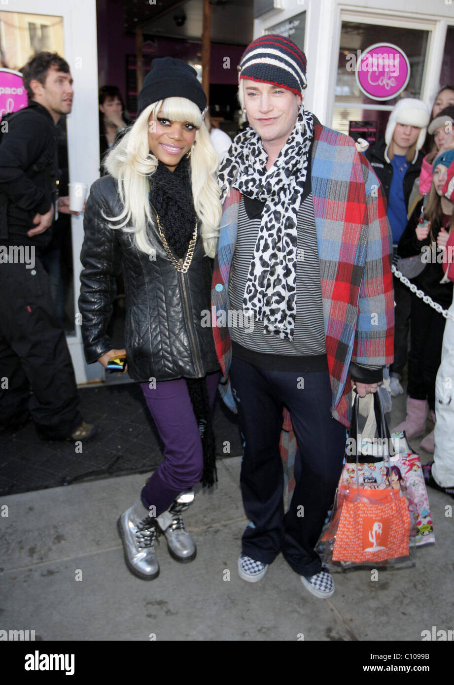 Tokyo Diva and Richie Rich out and about at the 2009 Sundance Film ...