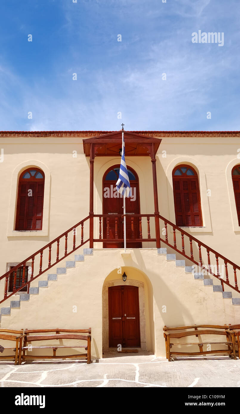 The flag of greece hi-res stock photography and images - Alamy