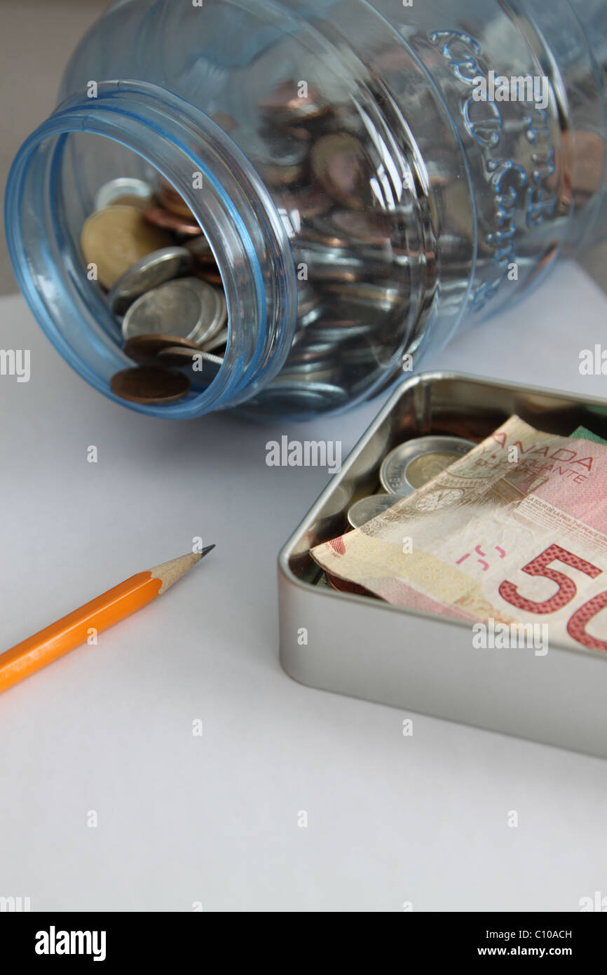 Canadian Money Jar