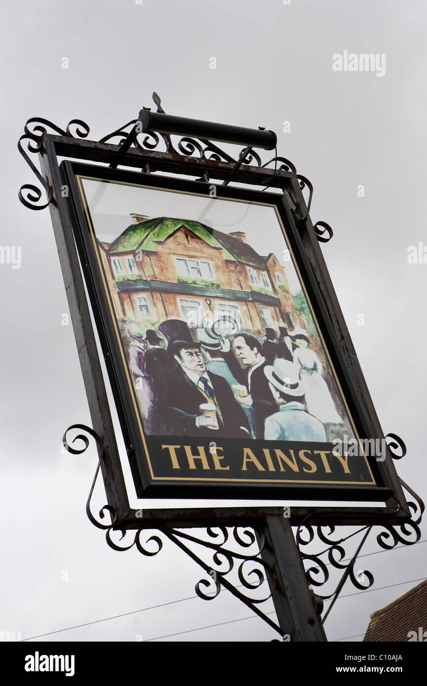 Old fashioned signpost hi-res stock photography and images - Alamy